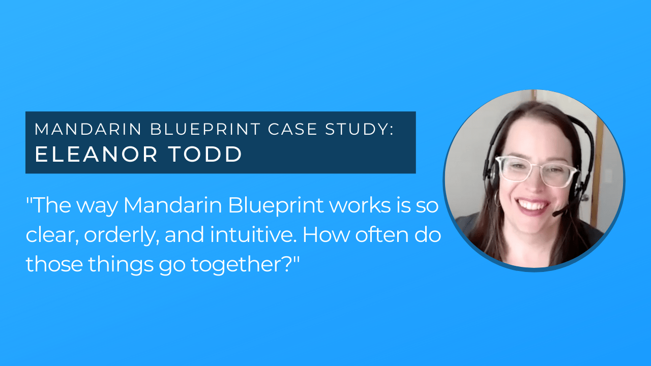 Eleanor is Impressing Her Chinese Colleagues - Mandarin Blueprint