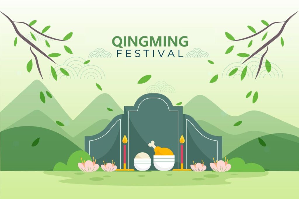 Qingming Festival - 清明节 Qīngmíng jié - Mandarin Blueprint